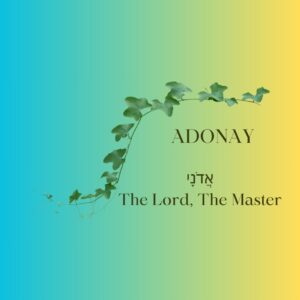 Adonay - The Lord, The Master | Carolyn E. Jacobs